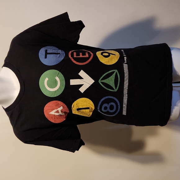 Active Basic | Shirts | Active Art Black L Tshirt | Poshmark